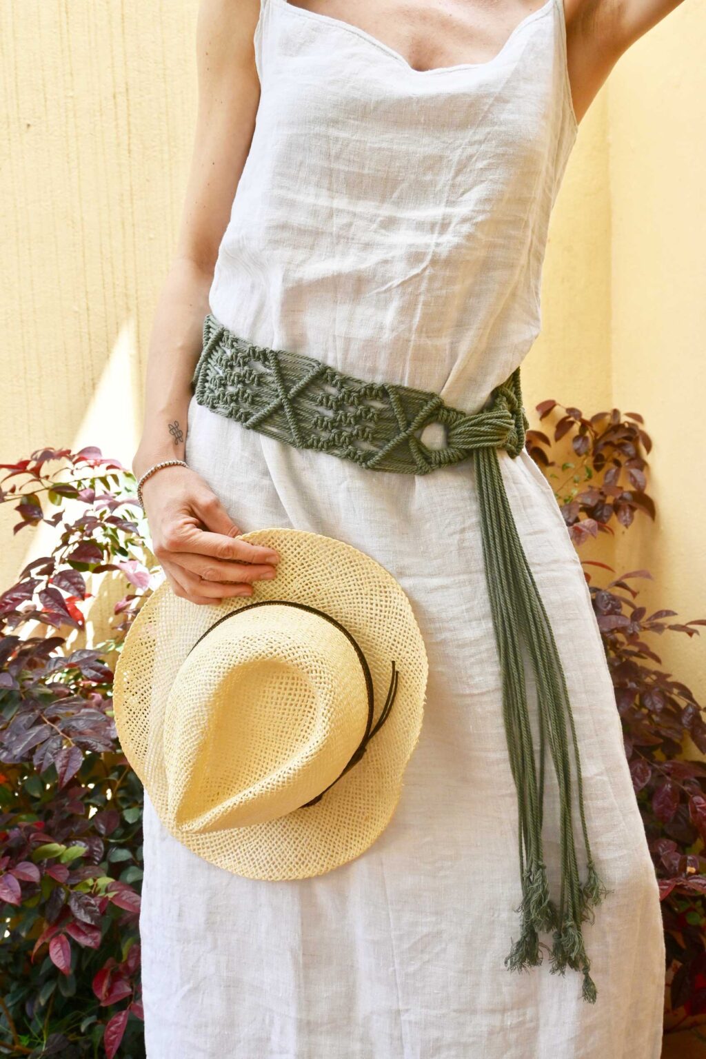 TUTORIAL DIY RAMA DE GUINDILLAS Y MACRAMÉ - drawingknots